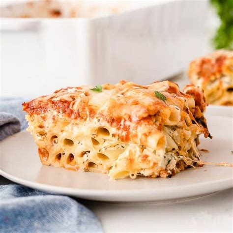 Classic Meatless Baked Ziti Baked Ziti Baked Dinner Vegetarian Dishes