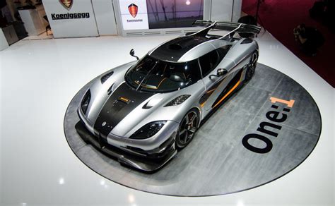 Koenigsegg One 1 5 voitures les plus chères du monde TopCinq fr