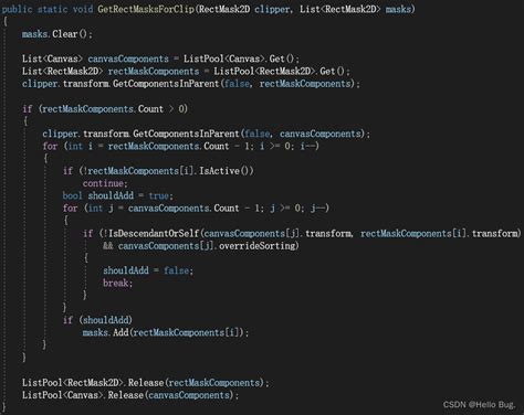 ugui源码解析——maskutilities unity getrectmaskforclippable csdn博客