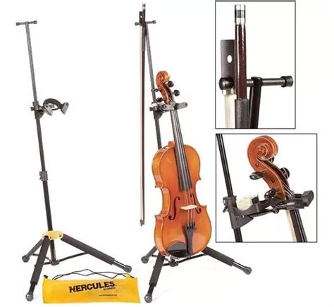 Base Atril Para Violin O Viola Stand Hercules Ds571bb Envío gratis