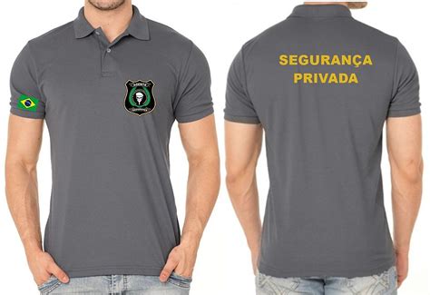 Camisa Polo Segurança Privada Bordado Innovare Sul Loja de