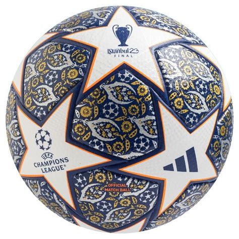 Adidas Football Pro Champions League Istanbul Match Ball White Royal