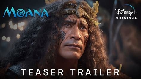 Moana Live Action Teaser Trailer 2024 Auliʻi Cravalho Dwayne