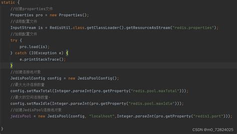 读取redis配置文件 properties {master redis ip} csdn博客
