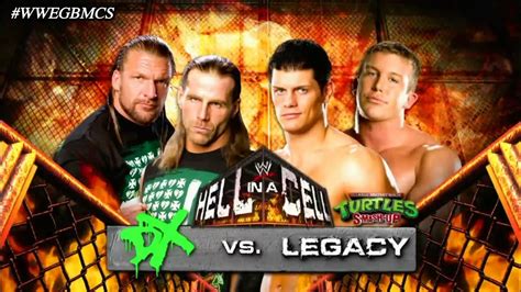WWE Hell In A Cell 2009 Official And Full Match Card HD Vintage