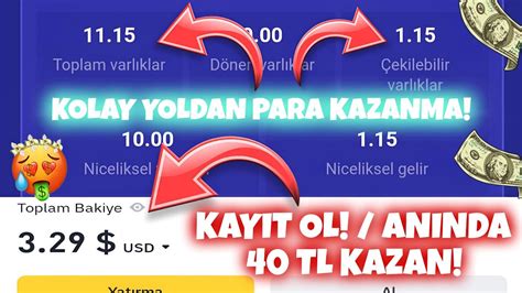 Sadece Kay T Ol An Nda Para Kazan Deme Kan Tl