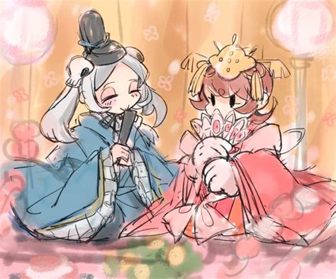 Peacock And Bloody Marie Skullgirls Drawn By Notoro Danbooru