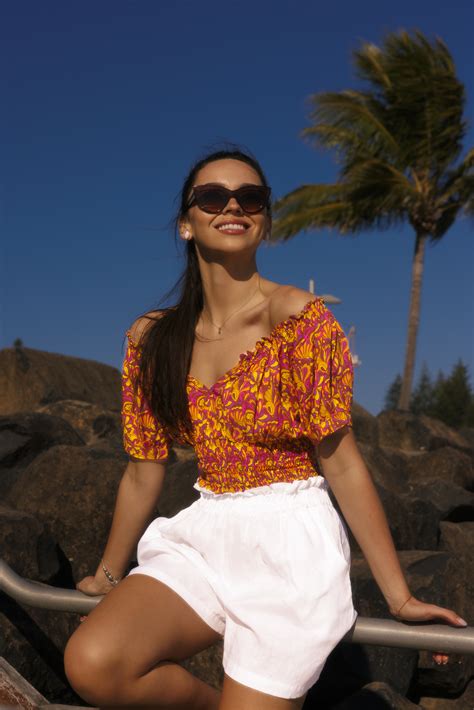 TOP HSA293P075 AVA CROP CALIFORNIA DREAMIN Naked Gypsy