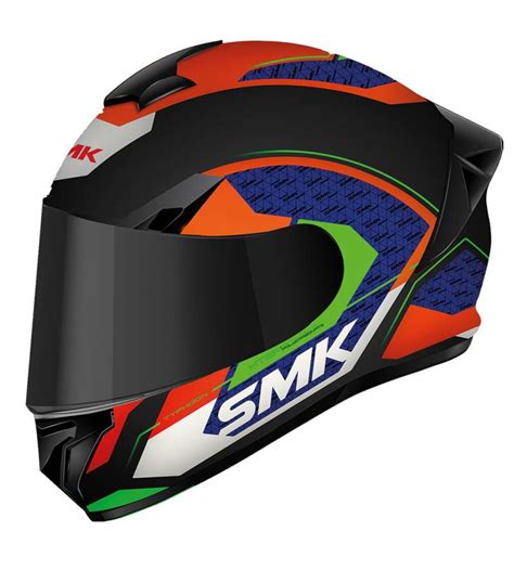 CASCO INTEGRAL DOBLE VISOR TM TYPHOON RD1 SMK DECORADO MATE MA235