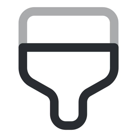 Borstel Pictogram In Iconsax Vol1 Twotone