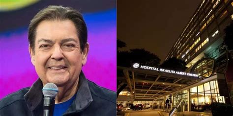 Urgente Faustão é internado e pode passar por novo transplante