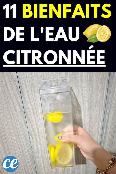 11 Bienfaits de l Eau Citronnée Que Vous Ne Connaissiez Pas