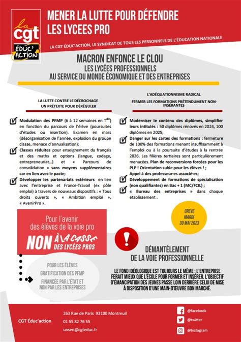 Mener la lutte pour défendre la voie pro toutes et tous en grève le