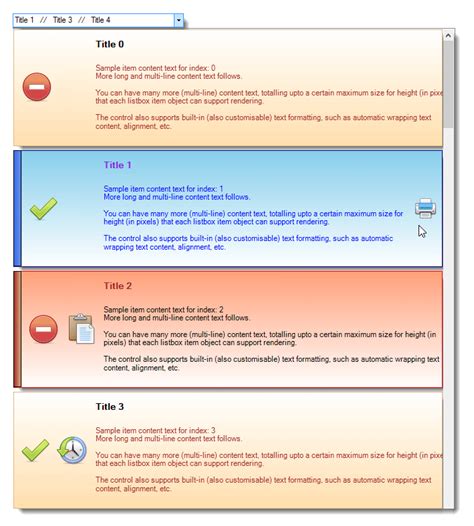 Checked ListBox ComboBox Features Rich NET Control For WinForms