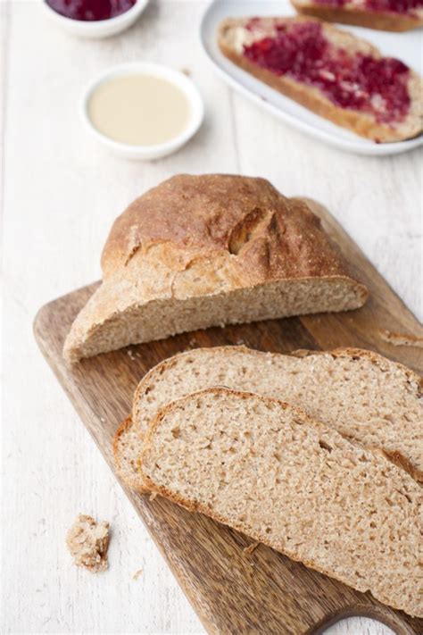Total einfaches Quarkbrot mit Dinkelvollkornmehl perfekt für Kinder