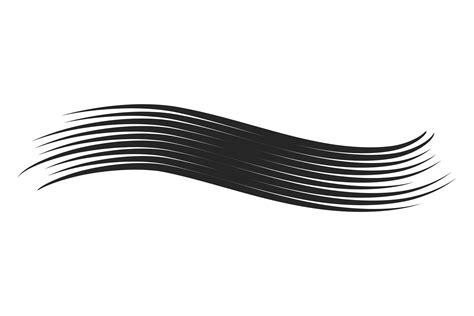 Grunge Curve Brush Stroke Black Artisti Graphic By Vectortatu