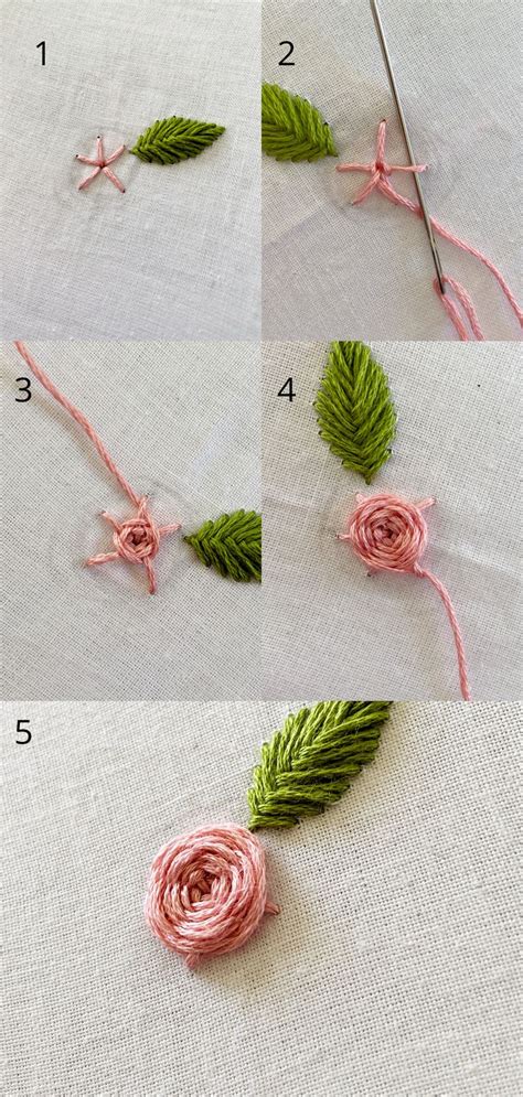 How To Embroider Flowers A Step By Step Guide Ihsanpedia