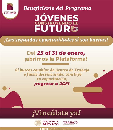 Jóvenes Construyendo el Futuro 2023 Plataforma cierra registros el 31