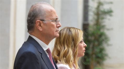 A Palazzo Chigi La Premier Meloni Incontra Il Primo Ministro