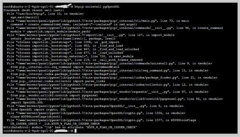 attributeerror module lib has no attribute x509 v flag cb issuer check aapanel free