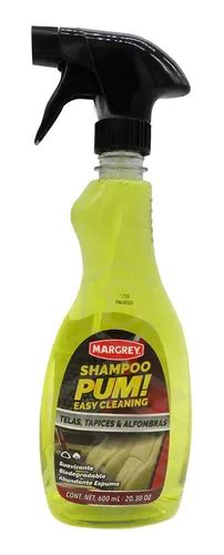 Limpiador Telas Y Tapicerias Pum Shampoo 600 Ml Margrey MercadoLibre