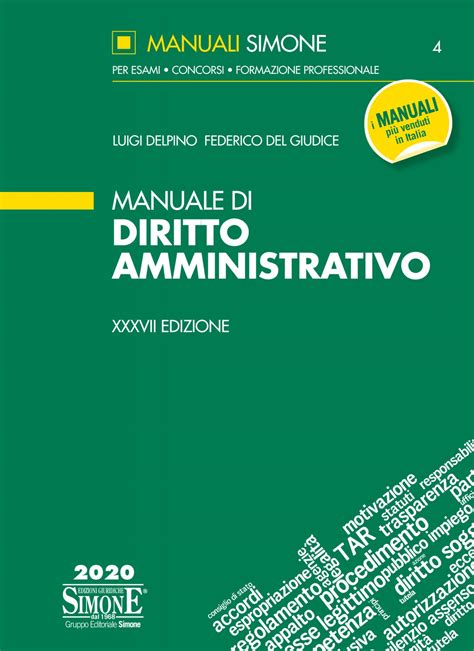 4 Manuale Di Diritto Amministrativo Simone Concorsi