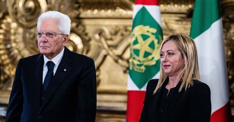 Il Governo Ha Giurato Meloni Serviremo L Italia Con Orgoglio E Senso