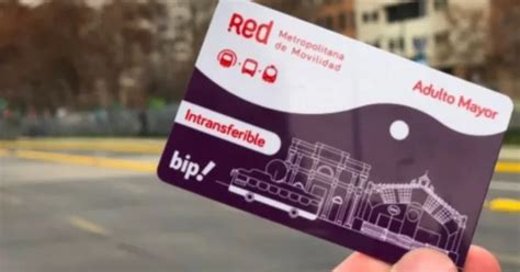 Tarjeta Bip Adulto Mayor Cómo solicitar una nueva en caso de extravío