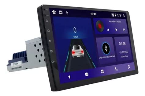 Central Multimidia Android Auto Universal P Flutuante Din