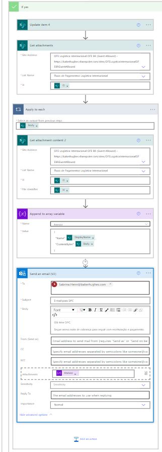 solved power automate sending duplicate e mail with attac power platform community