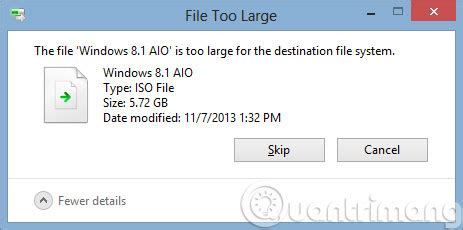 Fix Usb Errors That Cannot Copy Files Larger Than Gb Tipsmake