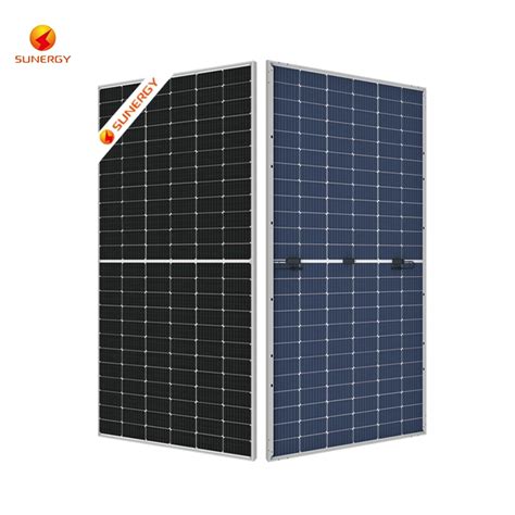 Wholesale Supplier Of Bifacial Solar Panels Half Cut Double Glass