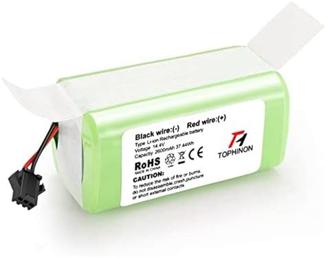 HT TopHinon 14 4V 2600mAh Li Ion Replacement Battery For Ecovacs Deebot