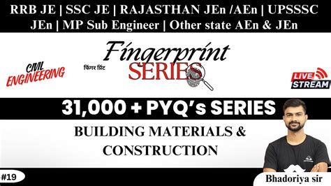 19 31000 PYQ S Youth Fingerprint Series BMC UPSSSC JE RSMSSB JE
