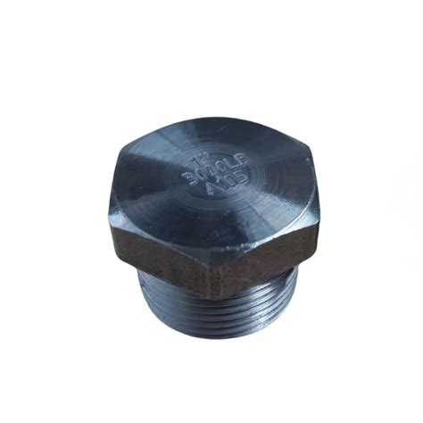 SA105 Carbon Steel 3000 Threaded NPT Plugs Hex Head 1 1 2inch Plug