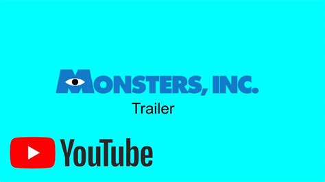 Monsters Inc Trailer YouTube