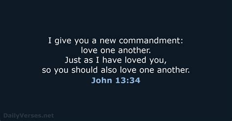 February 14 2021 Bible Verse Of The Day NCB John 13 34