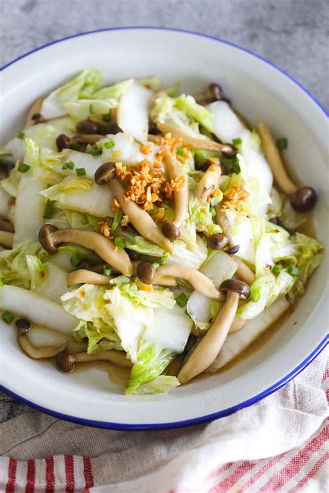 Napa Cabbage Stir Fry Rasa Malaysia