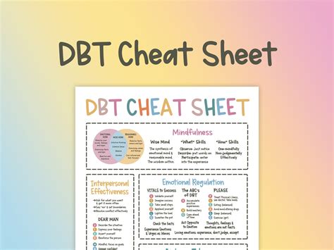 Dbt For Bpd Worksheets