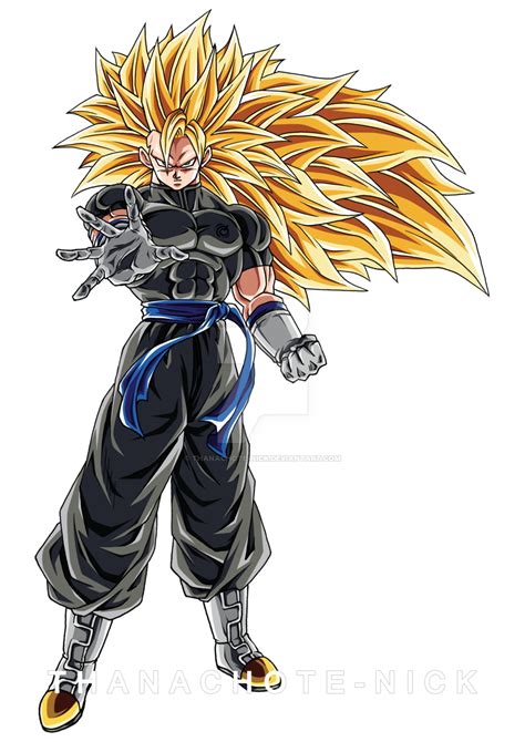 EX Gogeta SSJ3 Super DBXV2 COLOR 3 By Thanachote Nick Anime