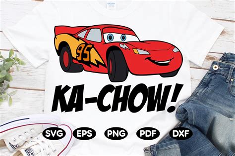 Ka Chow Svg Cars Svg Cars Clipart Lightning Mcqueen Svg Funny Svg
