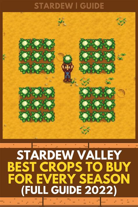 BEST STARDEW VALLEY CROPS TO GROW FOR EVERY SEASON FULL GUIDE 2022