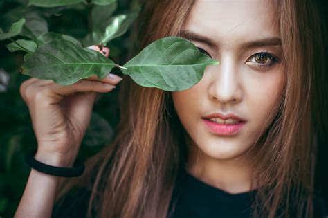 Women Model Noree Key Wijitra Asian Thailand Model HD Wallpaper