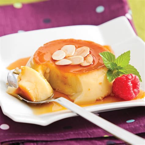 Crème caramel au lait d amandes 5 ingredients 15 minutes