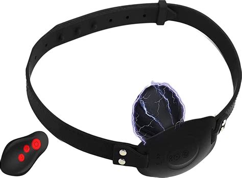 Amazon De BAOMAZ4 BDSM Mund Gag Ball Elektroschock Mundknebel