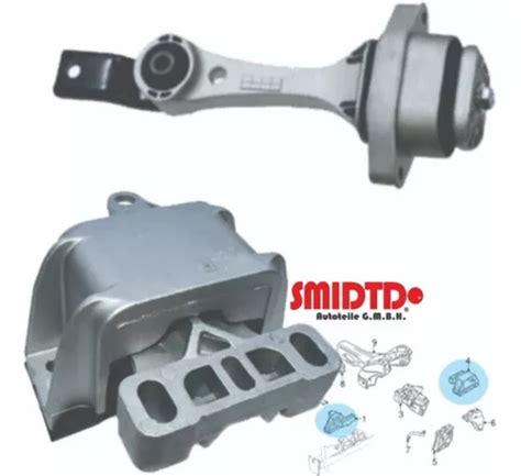 2 Soportes De Motor Vw Golf Jetta A4