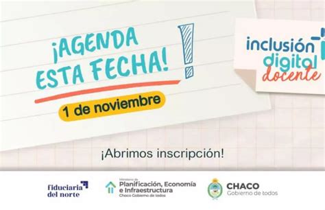 Inclusión Digital Docente Inscriben desde este martes 1