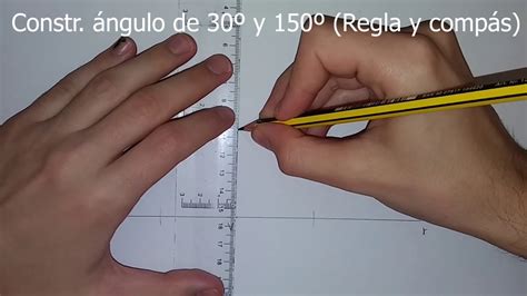 Construcción de ángulos con regla y compás YouTube