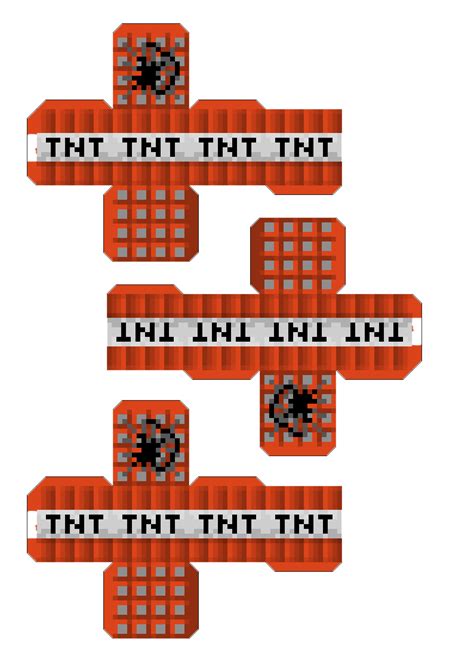 Minecraft Paper Template Tnt Minecraft Tnt Block Papercraft Hot Sex Picture