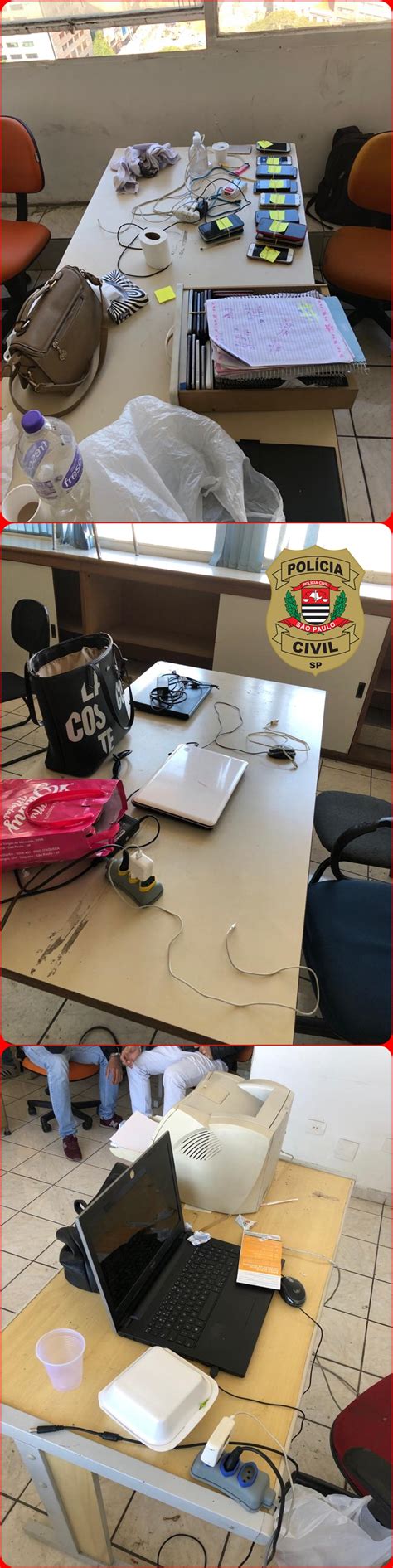 Polícia Civil desmantela quadrilha do golpe do empréstimo no centro